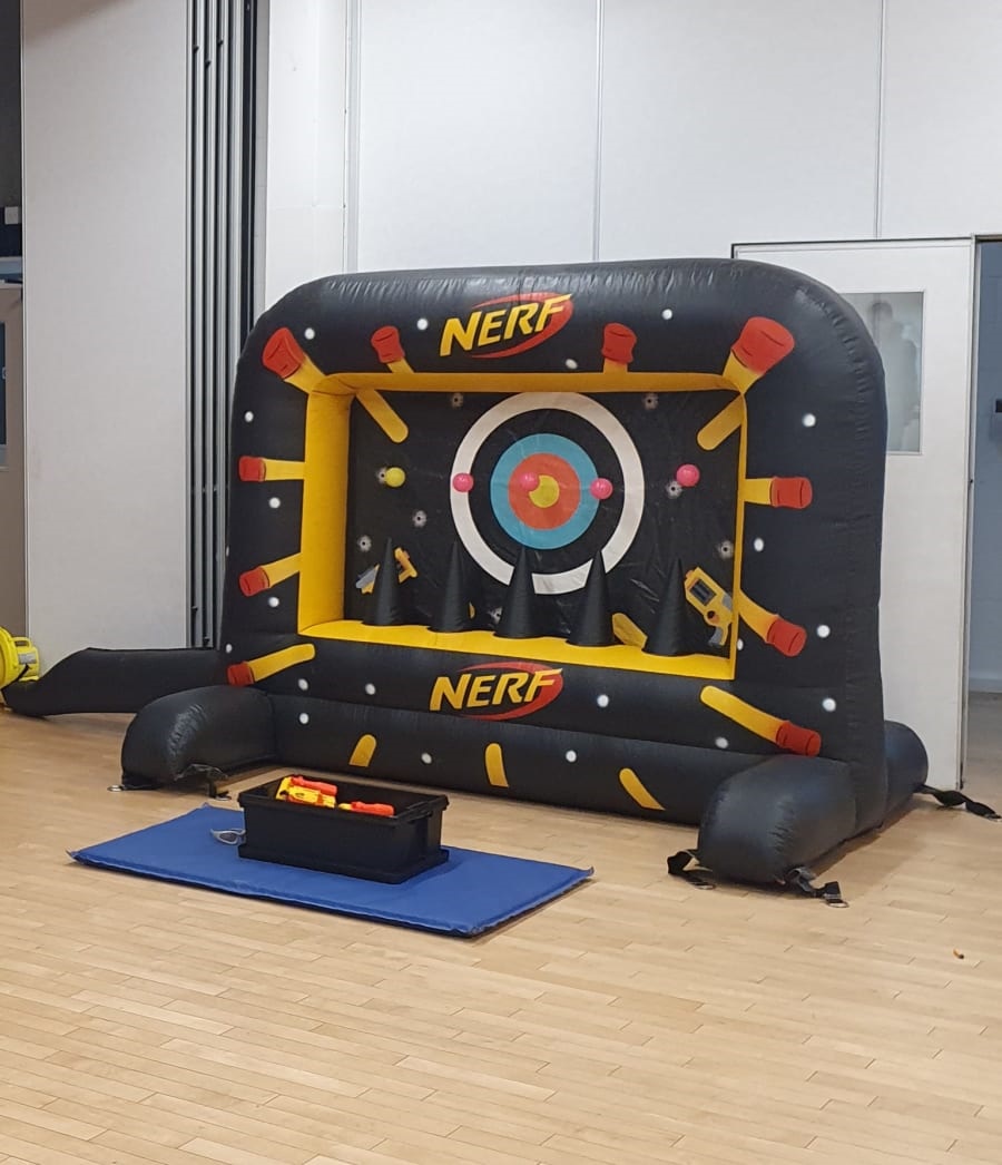 Nerf Shooting Range - Bouncy Castle Hire in North Yorkshire